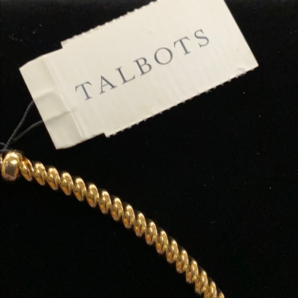 Talbots | Jewelry | Talbots Gold Knot Choker Nwt | Poshmark